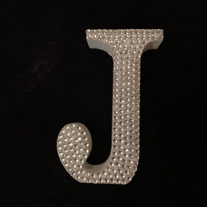 Small 3 Inch Tabletop or Tier Tray Initial Letter 3” Tall Rhinestone ...