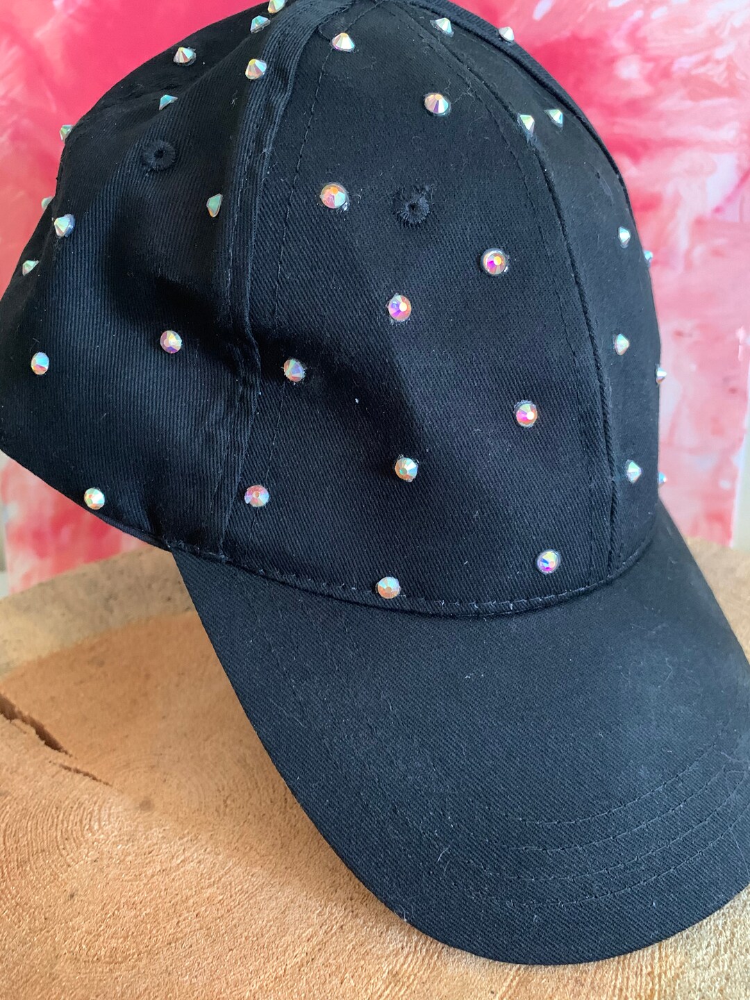 Baseball Cap With Rhinestones Free Shipping - Etsy