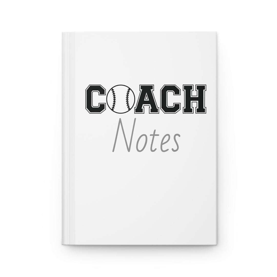 Baseball Coach Notebook - Etsy