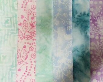 Batik Fabric, Batik Fabric by the Yard, Blue Batik Fabric, Pattern ...