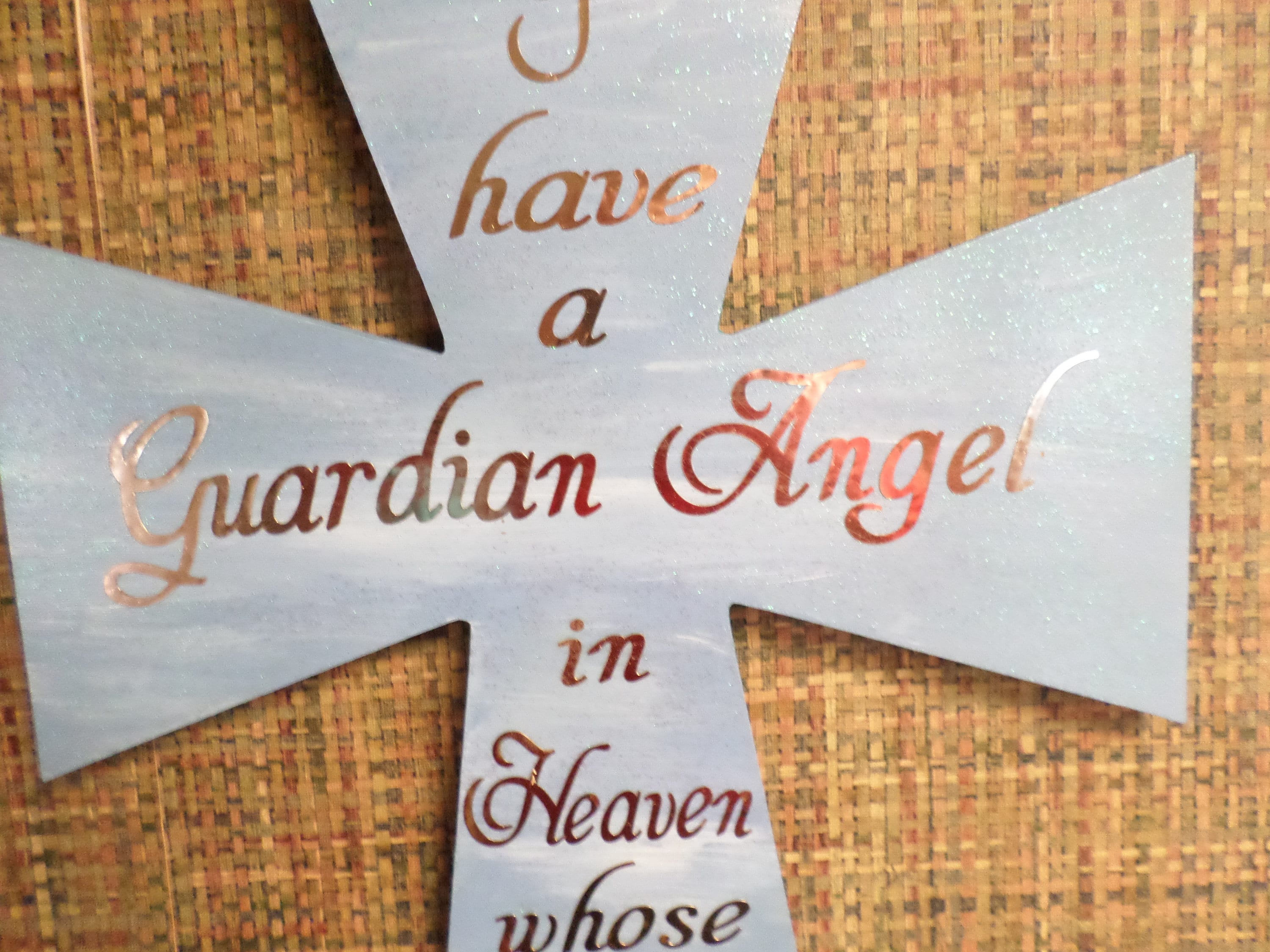 Guardian Angel Cross Memorial Cross Dad Cross Mom Cross - Etsy