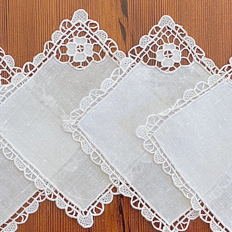 Lace Coaster - Etsy