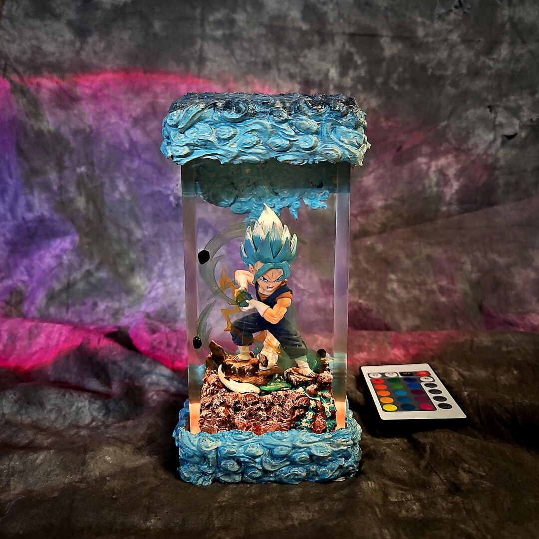 Anime Chibi Night Light, GO. GETA Custom Night Light, Table Lamp ...