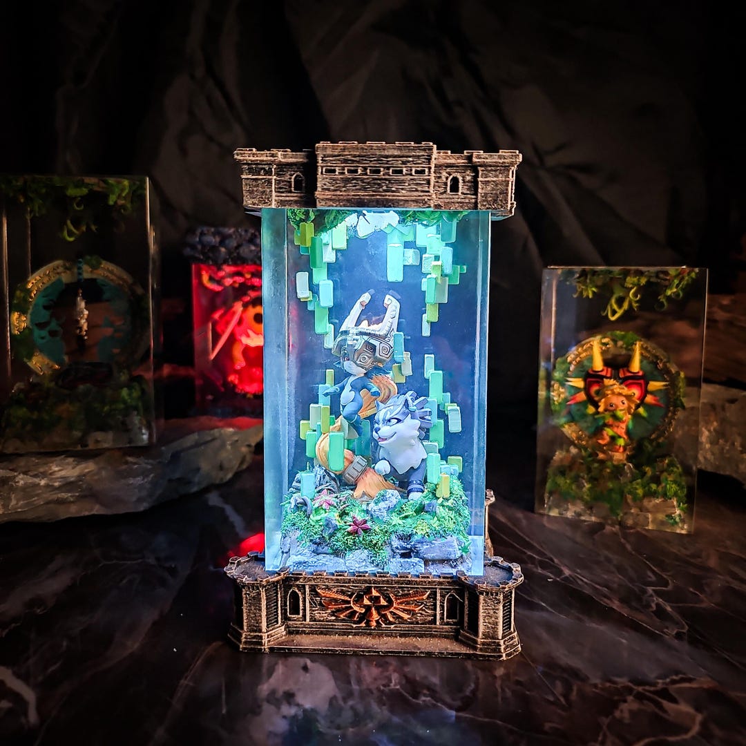 Legend of Zelda Night Light,midna Custom Night Light, Table Lamp ...