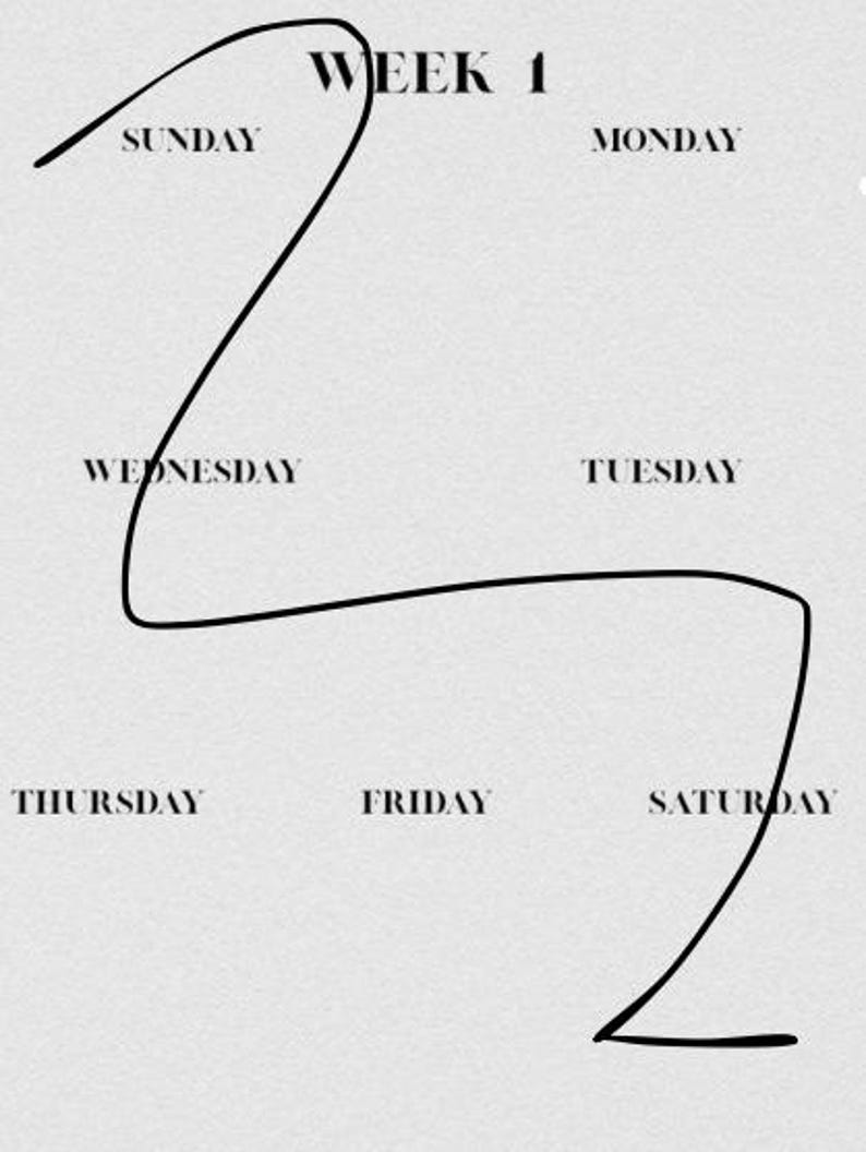 12 Week Year Digital Planner - Etsy