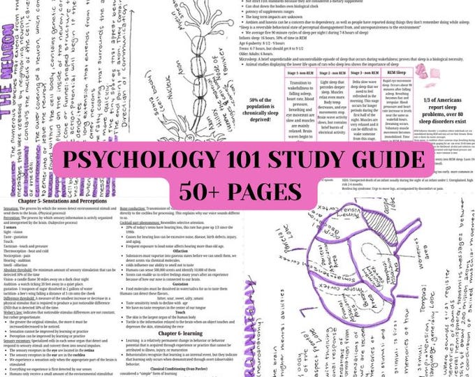 AP Psychology Notes - Etsy Canada