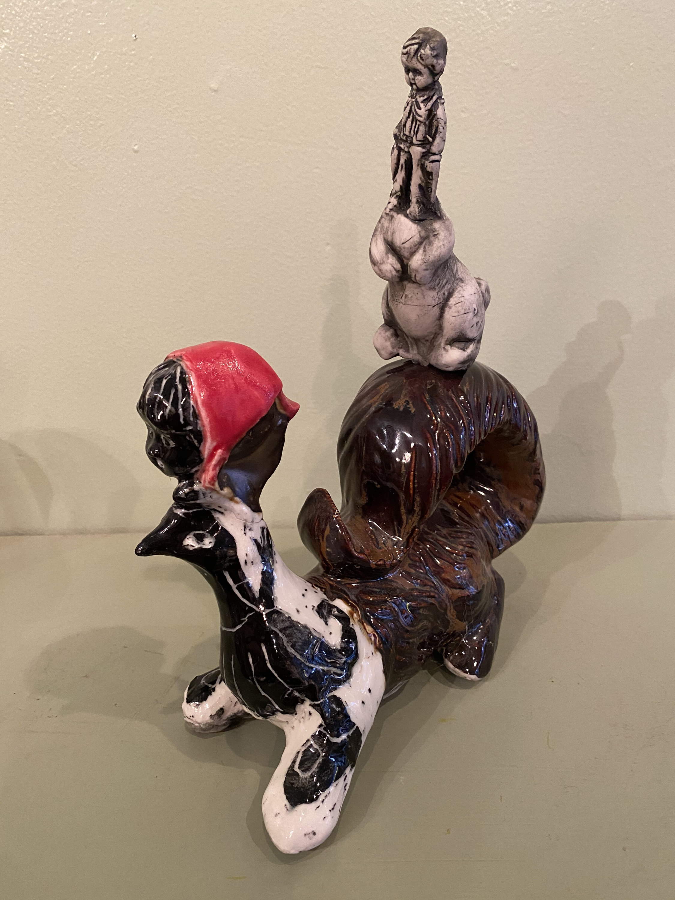 Garlic Ceramic Funk Art