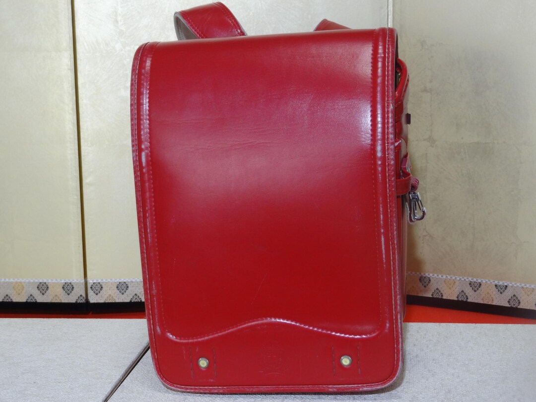 MIKIHOUSE Japanese Randoseru Backpack – Genuine Leather School Bag ...