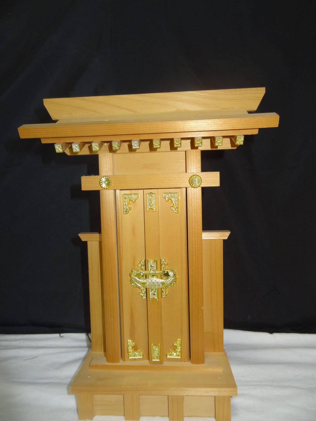 Japanese Wooden Kamidana Shinto Shrine Altar – Traditional Handmade ...