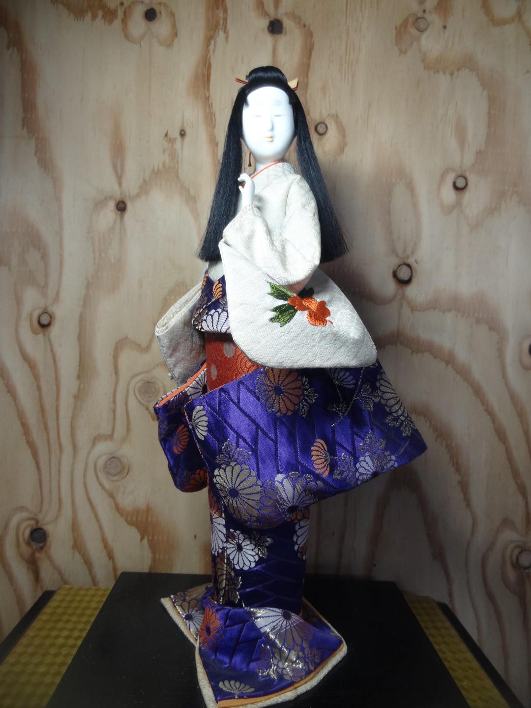 Traditional Japanese Cultural Doll in Kimono | 21×25×h40cm ...