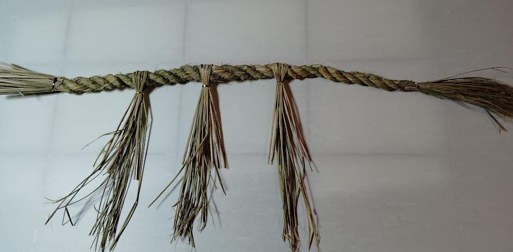 Japanese Traditional Craft, Shimenawa, Sacred Decoration, New Year's ...