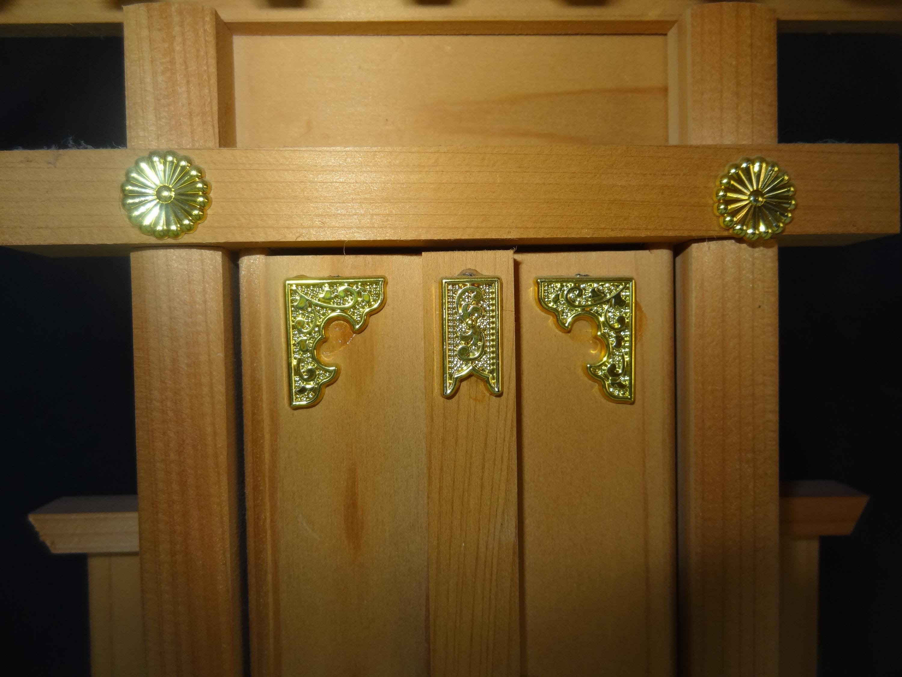 Japanese Wooden Kamidana Shinto Shrine Altar – Traditional Handmade ...
