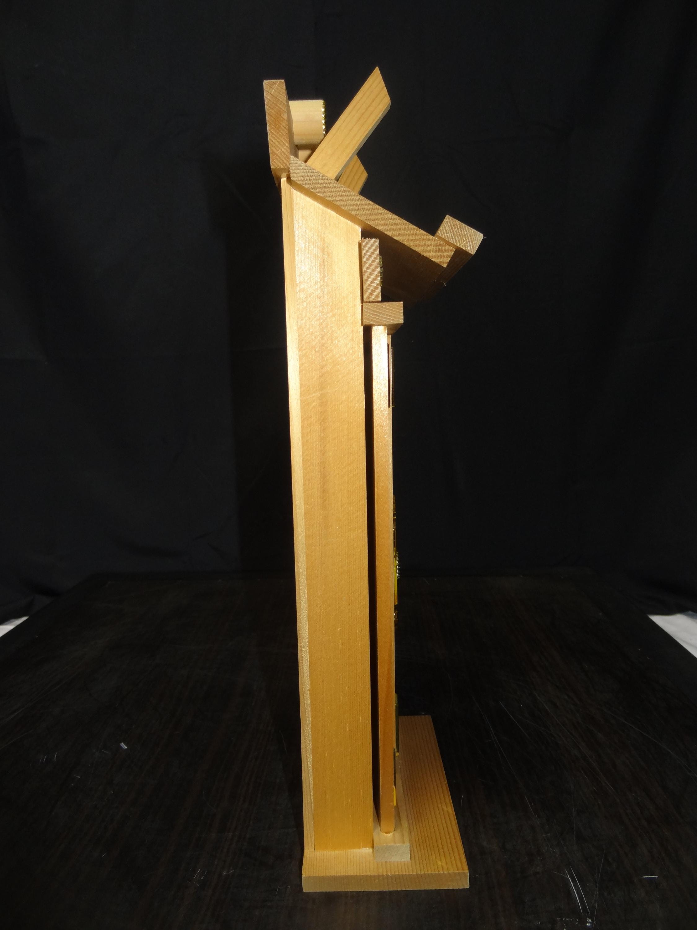 Traditional Japanese Kamidana Shrine, Handmade Wooden Shinto Altar With ...