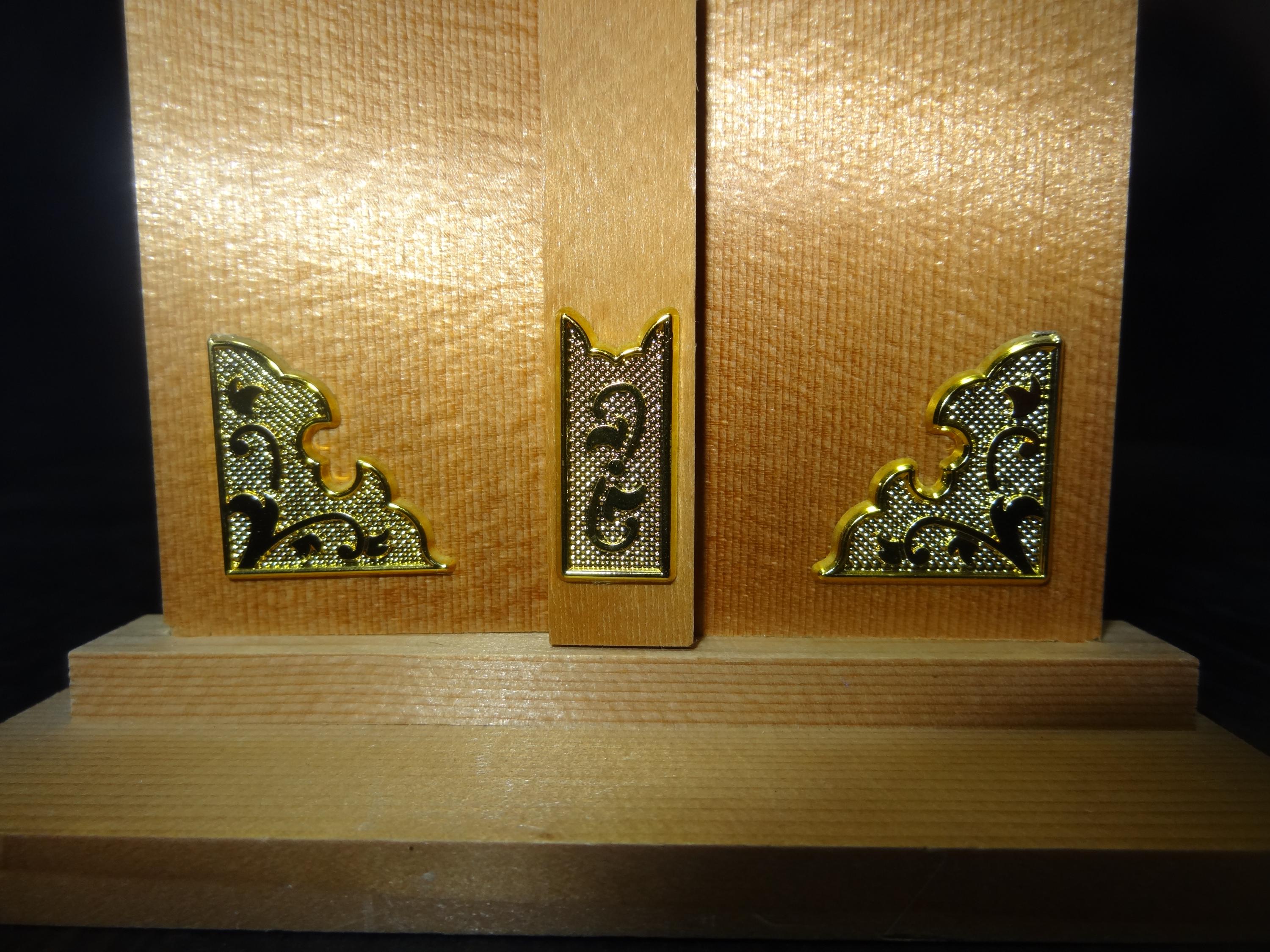 Traditional Japanese Kamidana Shrine, Handmade Wooden Shinto Altar With ...