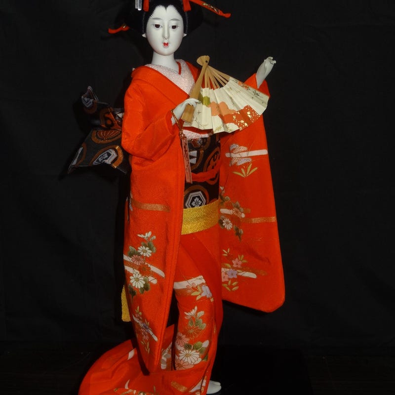 Geisha Traditional Doll - Etsy