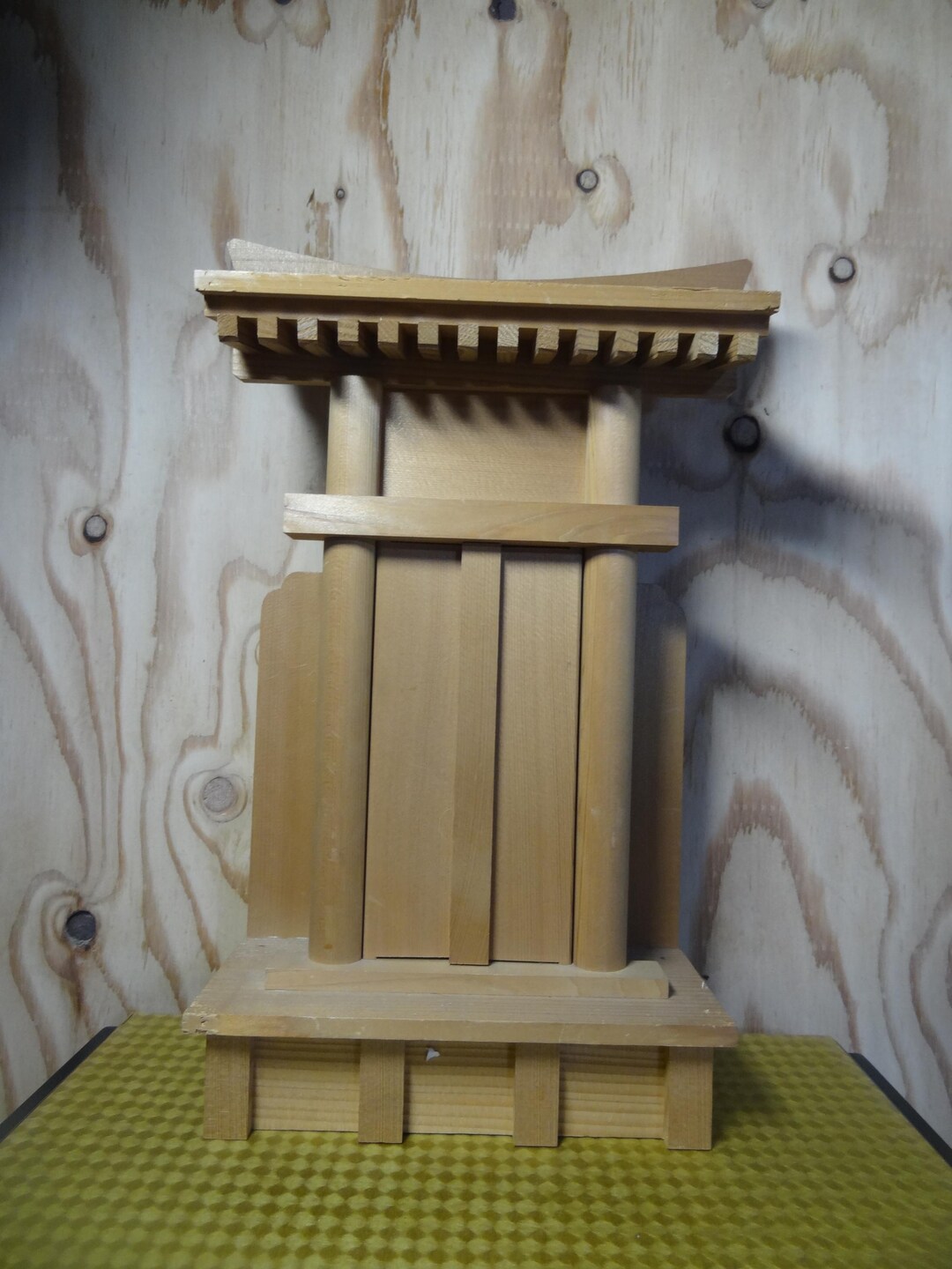 Shinto Kamidana Wooden Shrine Japan Beautiful Condition 20cm×9cm×h36cm ...