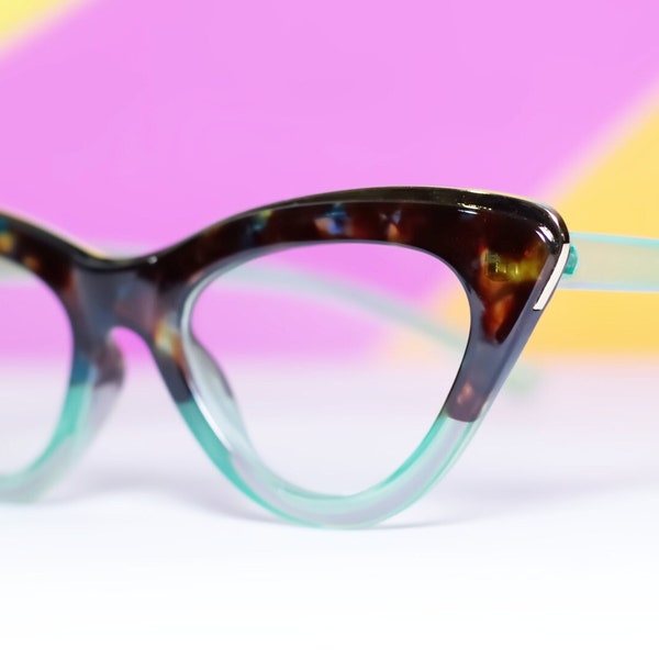 Cat Eyeglasses - Etsy