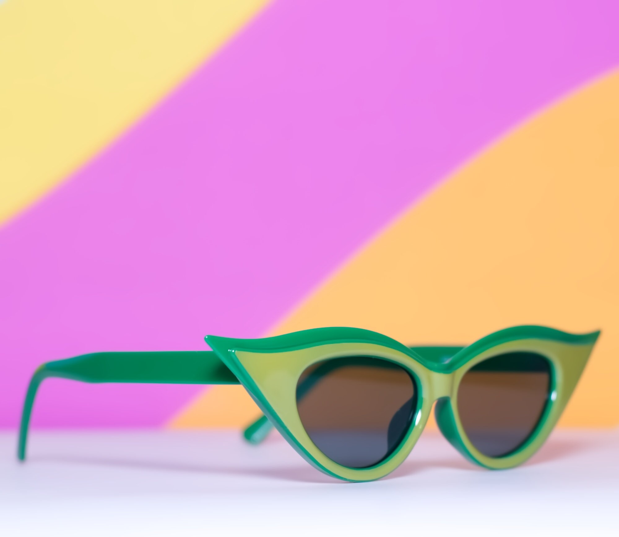 Retro Two-tone Cat Eye Sunglasses 1950s Vintage Inspired - Etsy