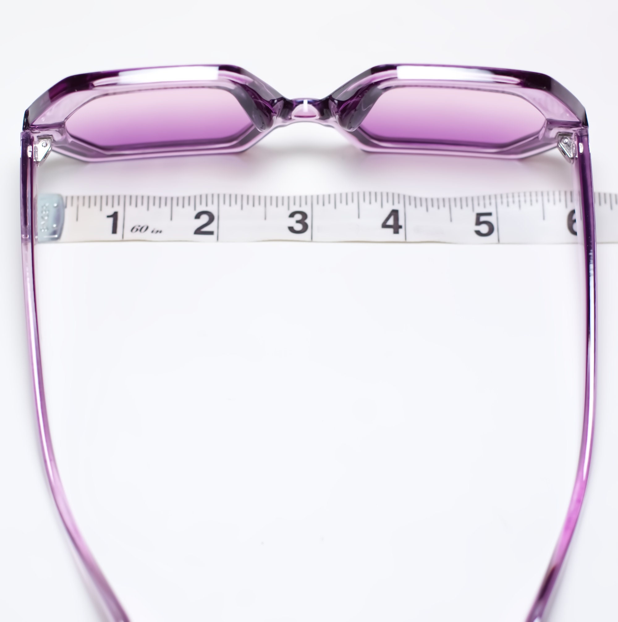 Retro Oversized Purple Hexagon Sunglasses Vintage 70s - Etsy