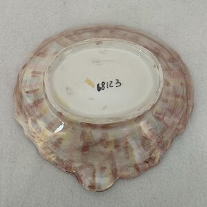 Vintage Italian Scallop Shell Ocean Majolica Art Pottery Bowl - Etsy