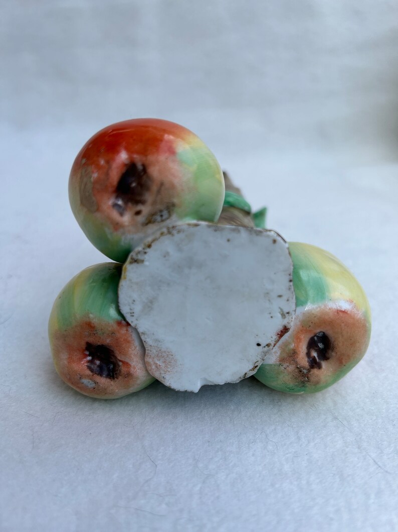 Antique Majolica Art Pottery Tree Trunk Apple Vase - Etsy