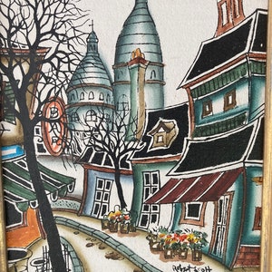 Original Artist Signed Robert Scott Paris Street Scene Oil Painting - Etsy