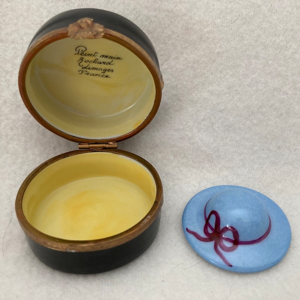 Limoge Trinket Box - Etsy