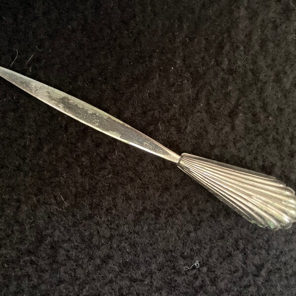 Antique Sterling Silver Letter Opener - Etsy