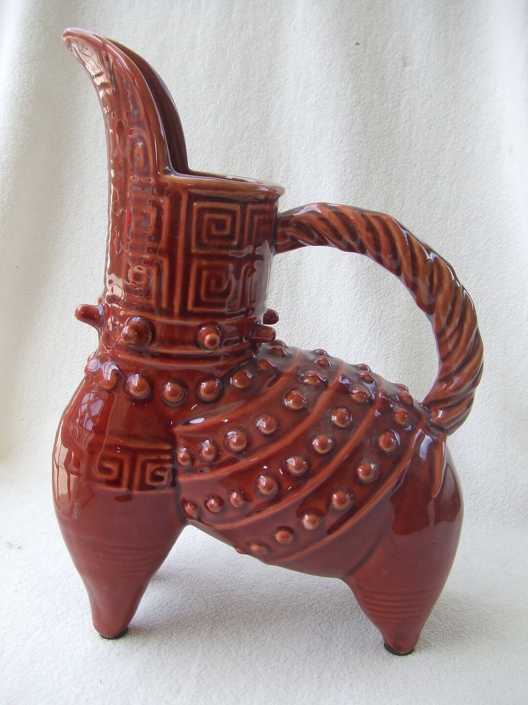 Vintage Bittosi? Italian Art Pottery Ewer Pitcher - Etsy