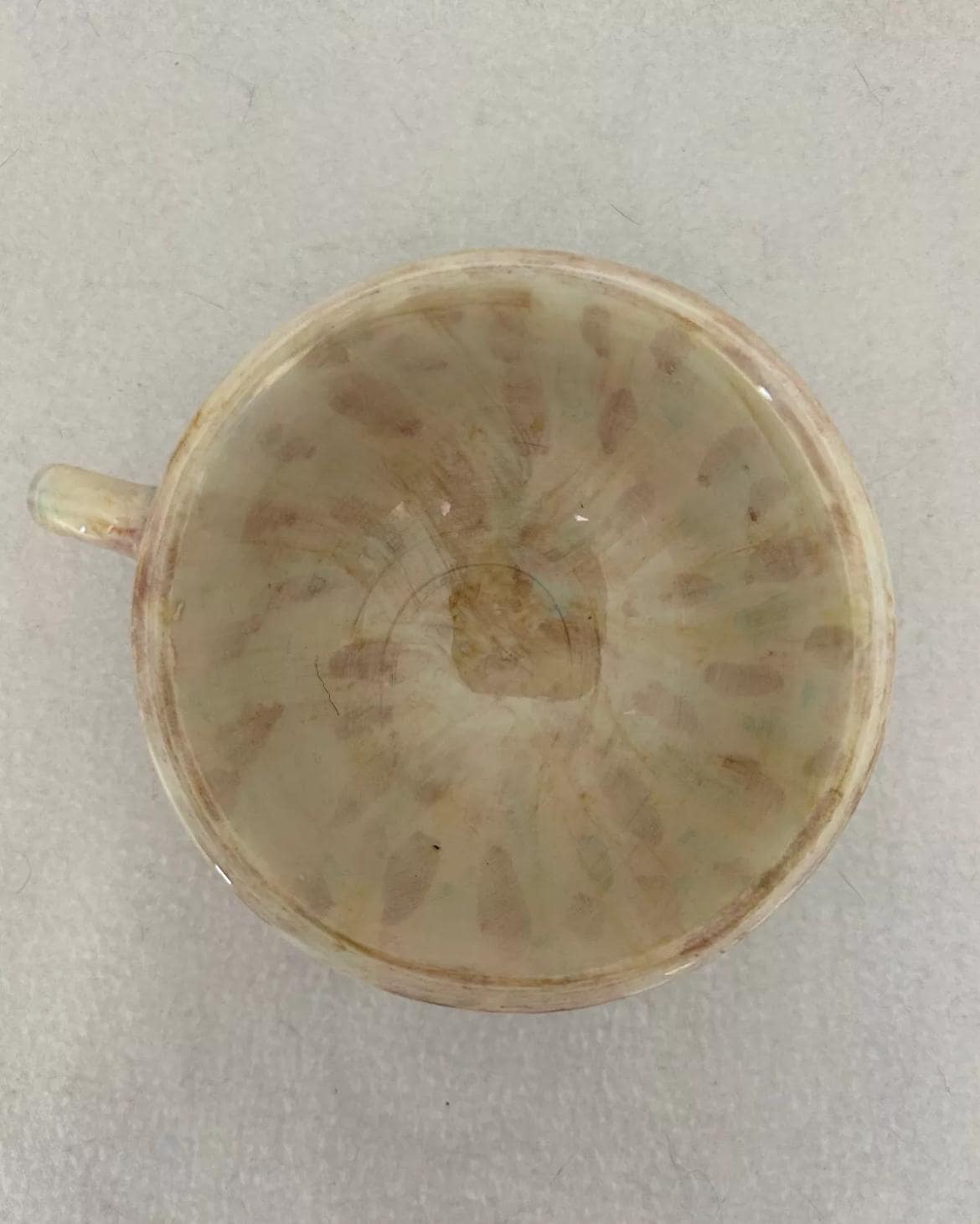 Vintage Italian Peasant Village Scallop Shell Ocean Majolica Tea Cup - Etsy