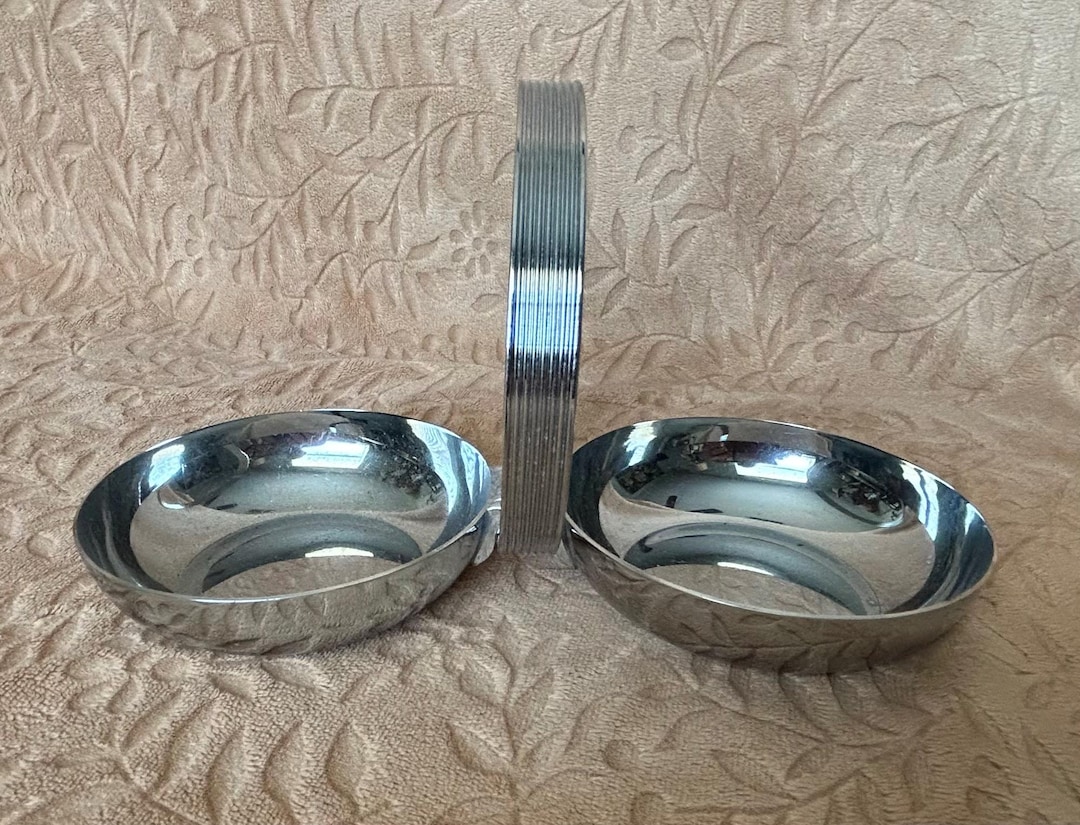 Vintage Art Deco Chrome Chase Candy Nut Dish - Etsy