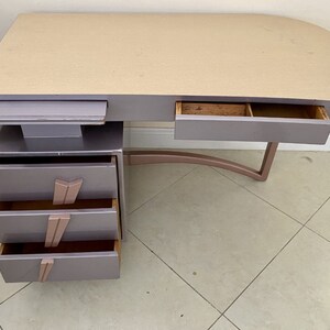 1960s Vintage Space Age Style Office Desk - Etsy