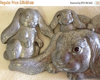 Arthur Court Aluminum Bunny - Etsy