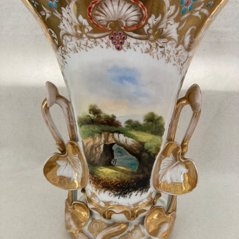 Old Paris Vase - Etsy