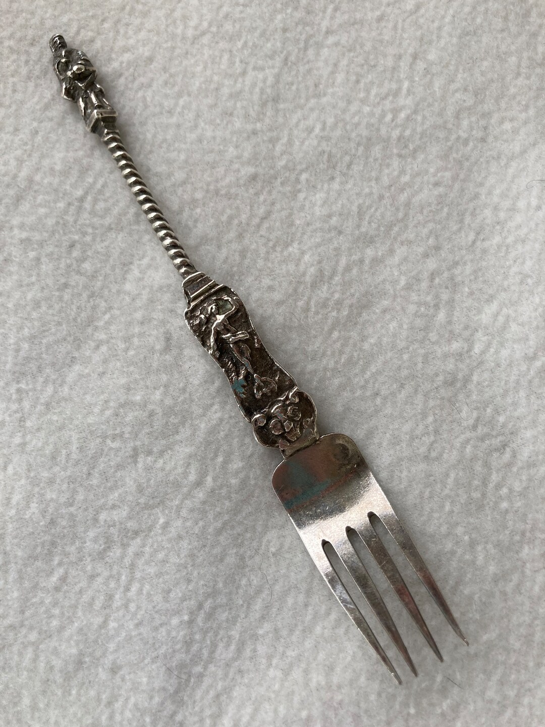 Antique Dutch Continental Silver Sterling Hallmark Fork - Etsy