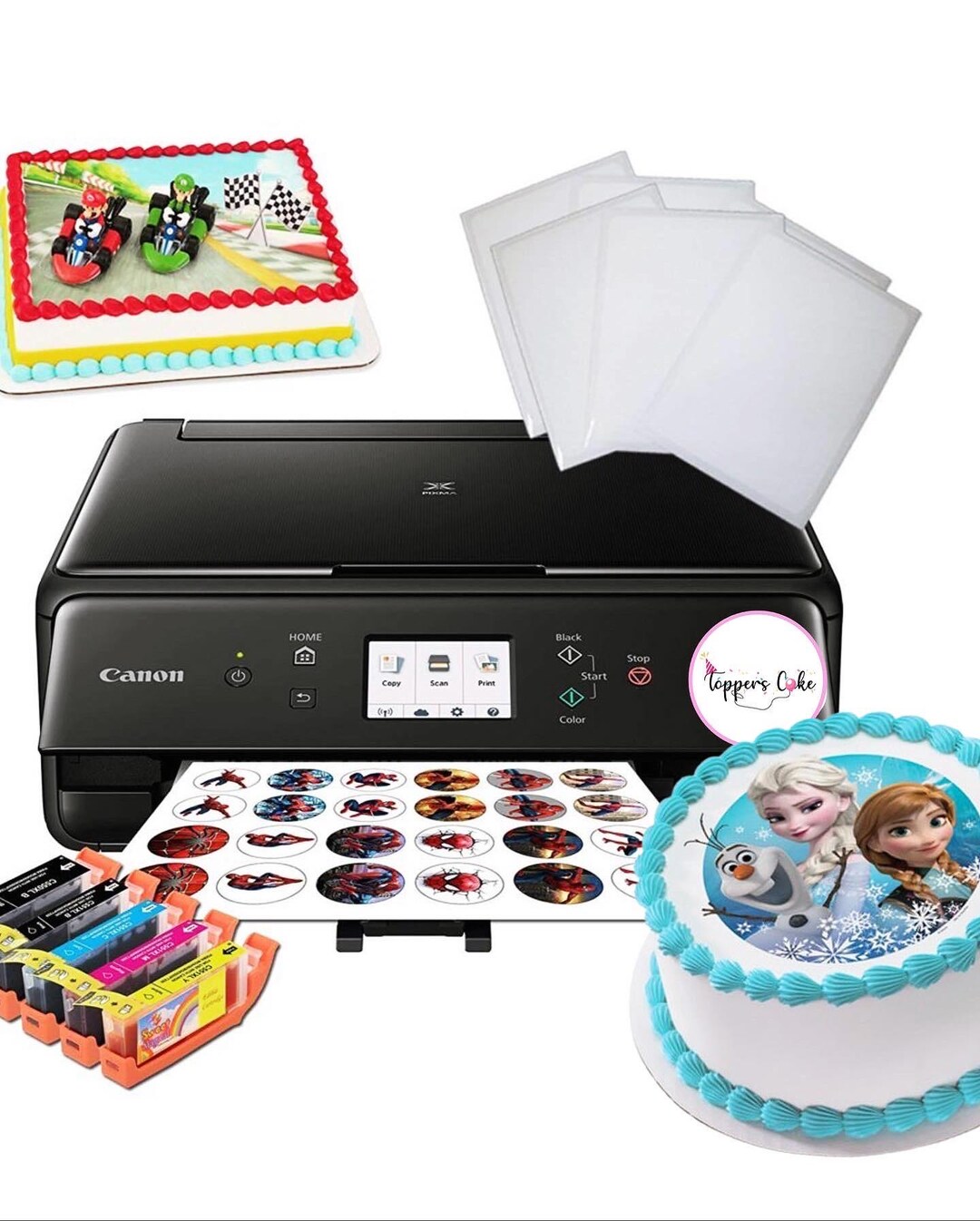 Edible Printing on Pre-cut Sugar Sheet - Etsy UK