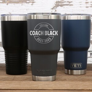 Personalized Yeti or Polar Camel 30 Oz Coach Gift, Engraved Tumbler ...