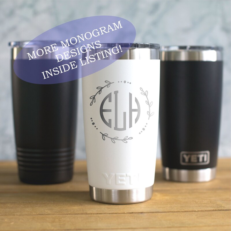 Yeti Monogram - Etsy