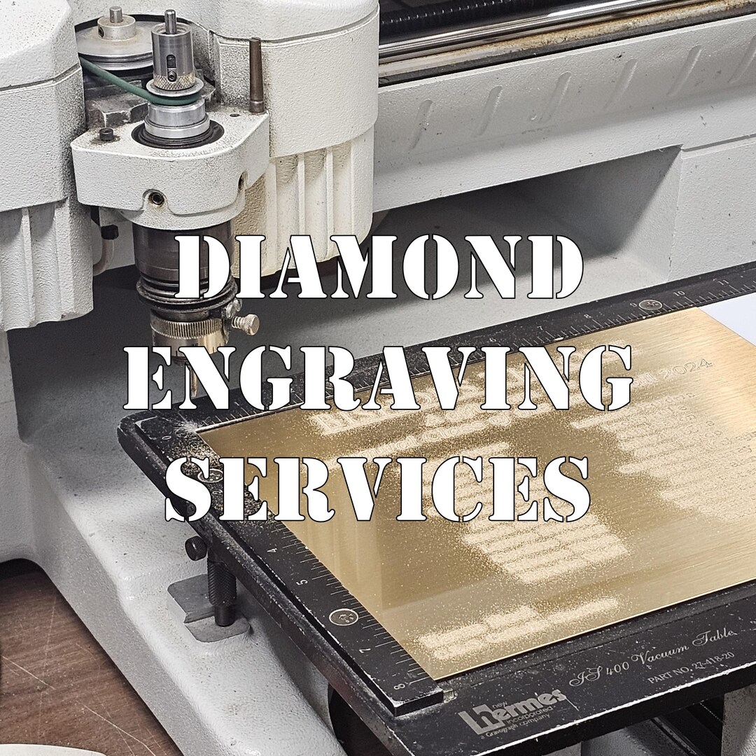 Custom Diamond Engraving Services - Personalized Metal, Gold, Silver ...