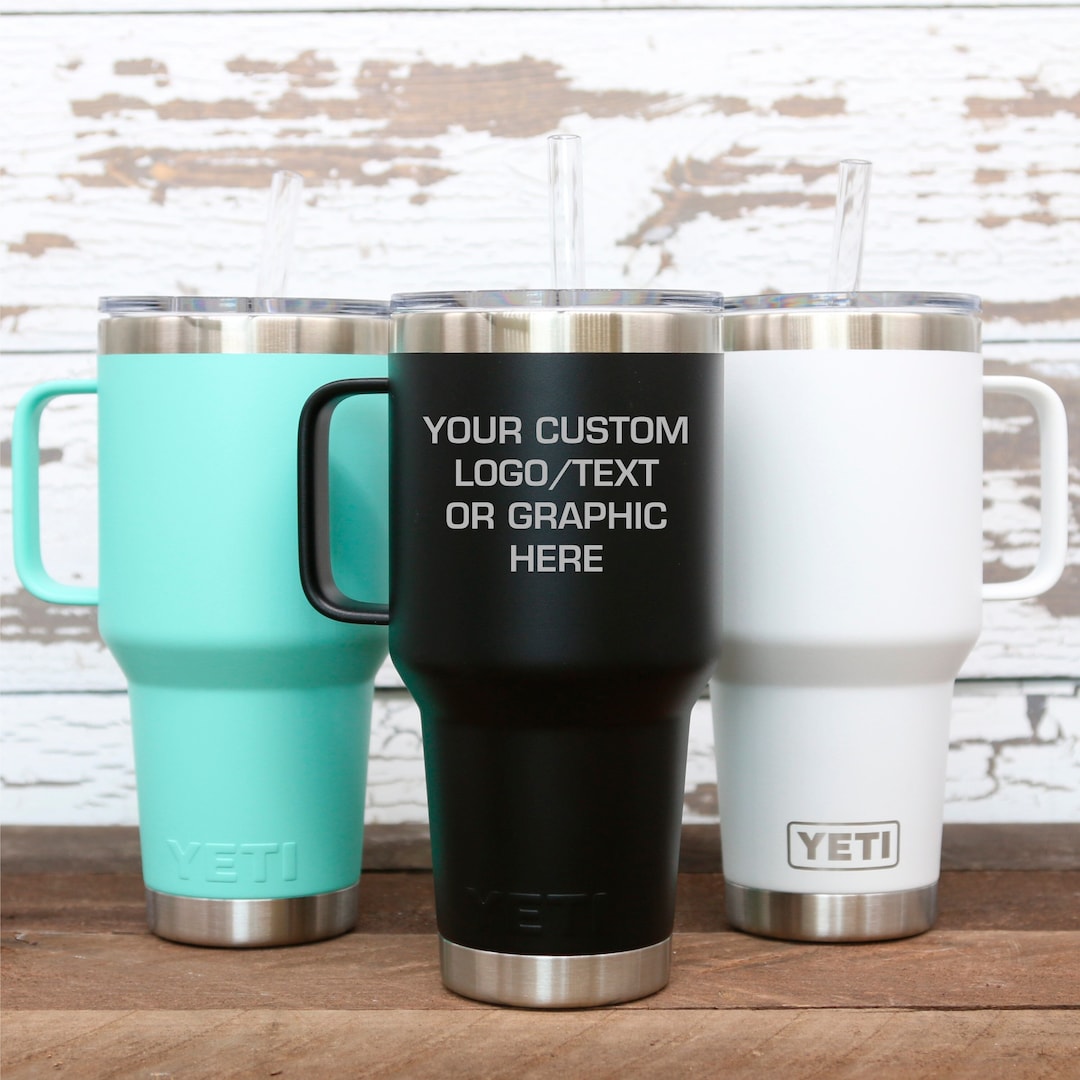 Personalized Custom Engraved 35oz YETI® Rambler® Mug - Perfect Gift ...