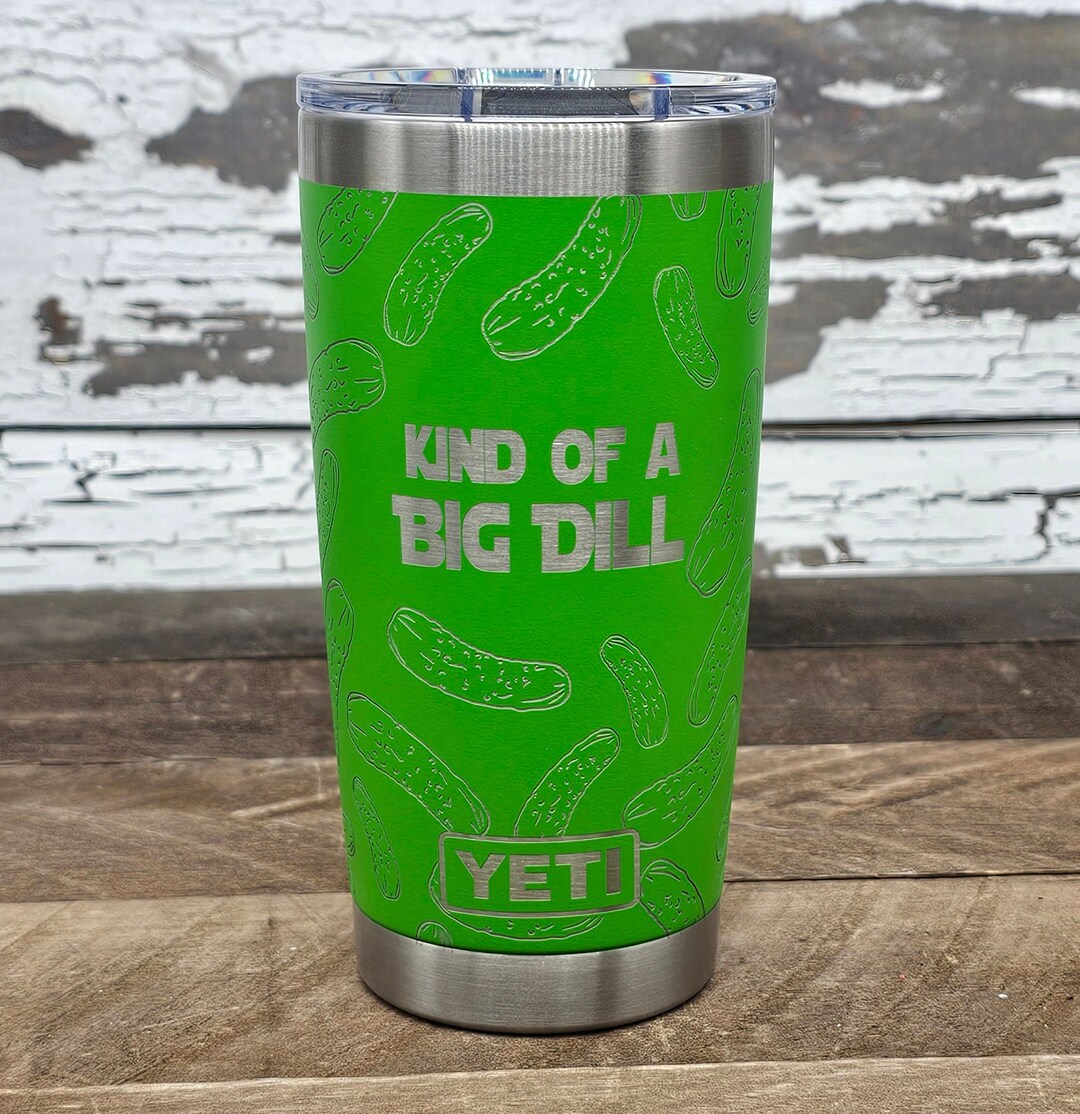 Personalized Custom Engraved YETI® 20oz Tumbler, Canopy Green ...
