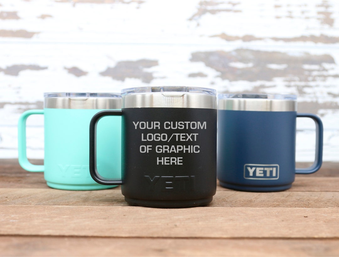 Personalized Custom Engraved YETI® 10oz Coffee Mug Unique Gift Book ...