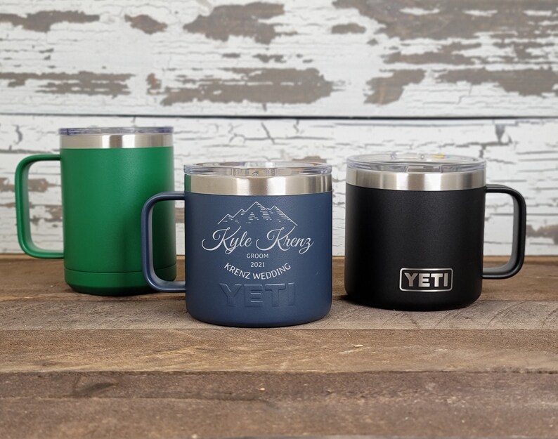 Personalized Custom Engraved Yeti® Coffee Mug Or Polar Camel Etsy