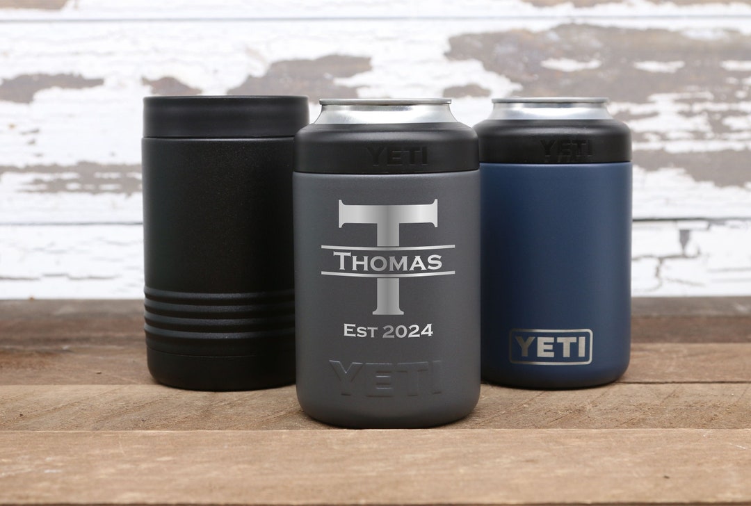 Personalized Engraved YETI® CAN Colster or Polar Camel Can Holder ...