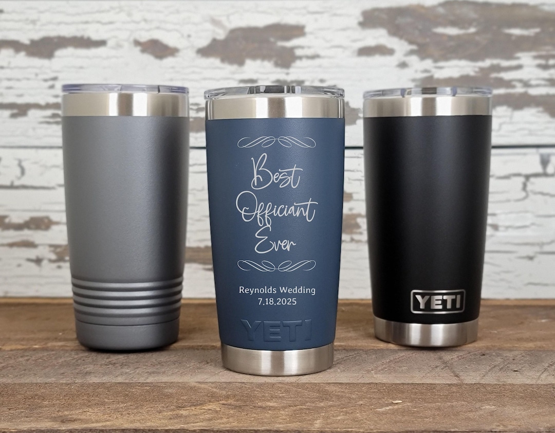 Personalized Custom Engraved YETI® 20oz Tumbler or Polar Camel 20oz ...