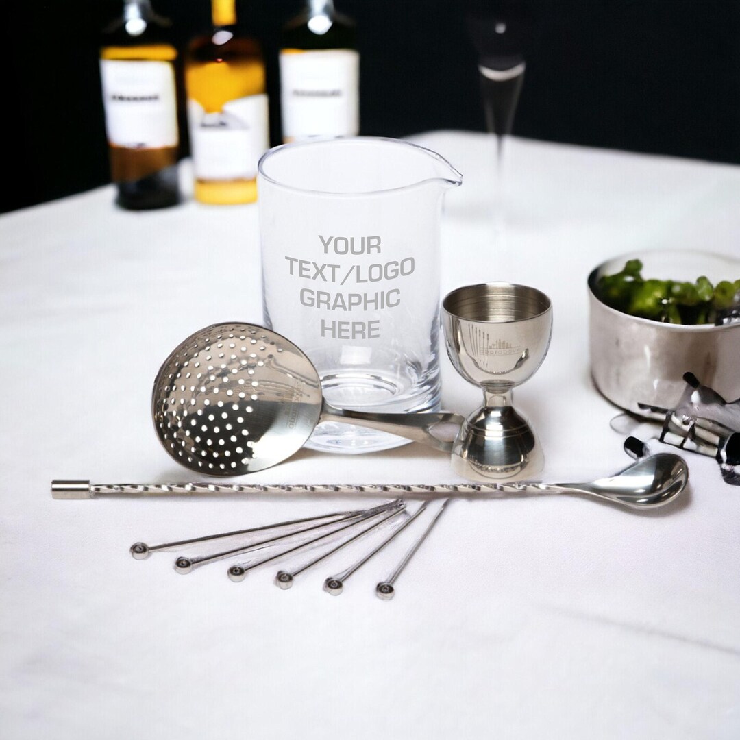 10 Piece Stirred Craft Cocktail Set - A Bar Above, at Home Bar ...