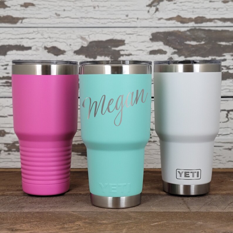 Personalized Custom Engraved YETI® 30oz Tumbler or Polar Camel - Etsy