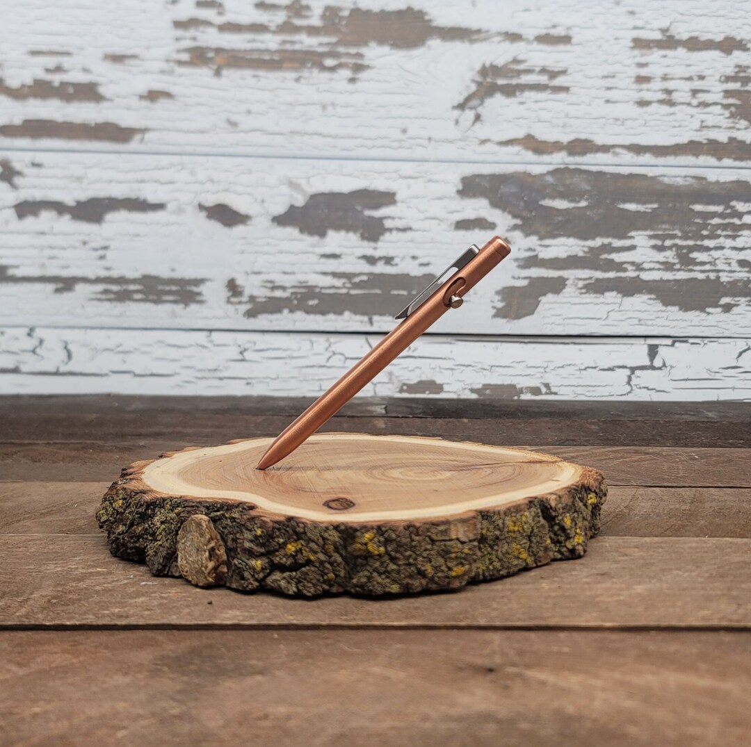 Personalized Copper Pen, 7th Anniversary, Bolt Action Pen, Gift for Him ...