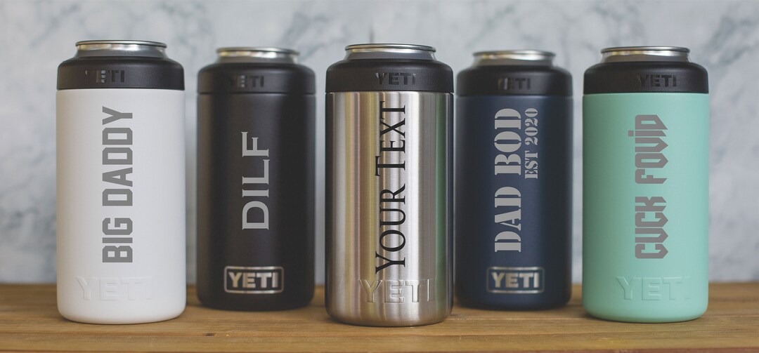 Personalized Yeti Tall 16 Oz Colster: Engraved Insulated Can Cooler - Etsy