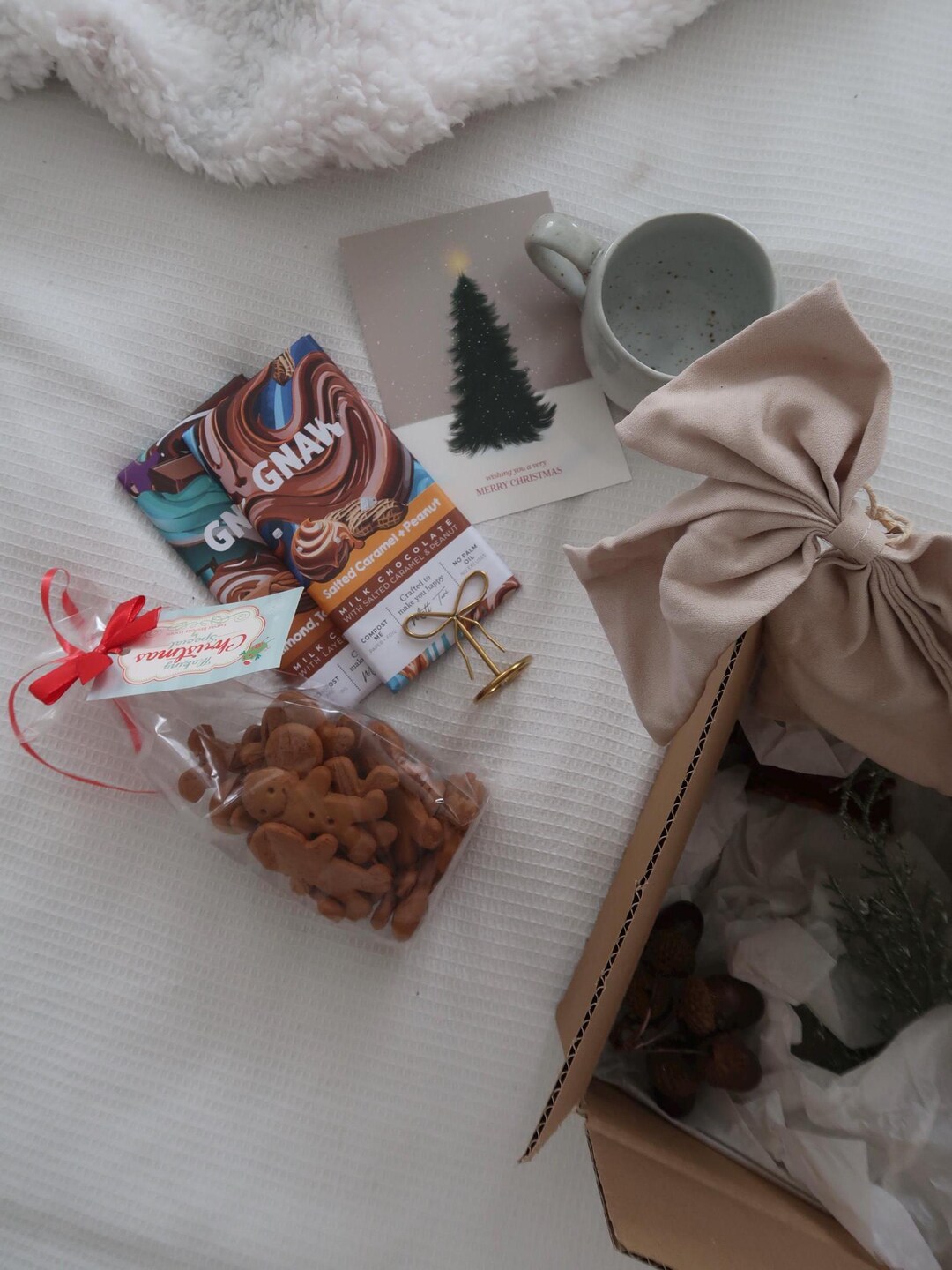 Luxury Christmas Gift Box. 'cosy Little Christmas' Hamper *made to ...